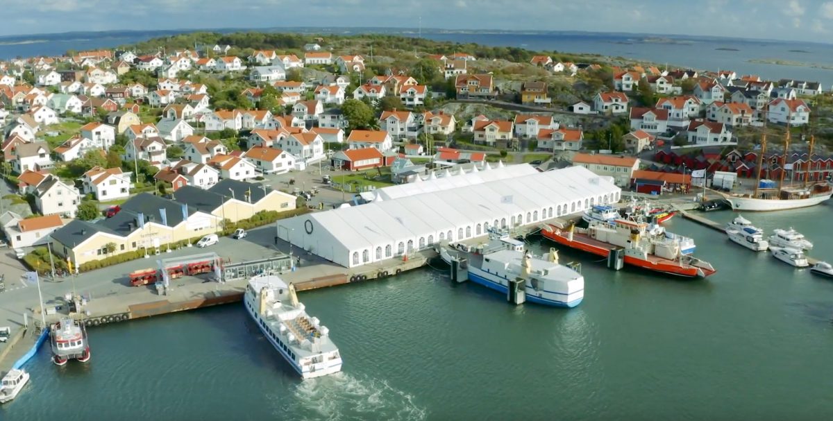 The world of shipping gathers at the tiny island of Donsö in Sweden ...